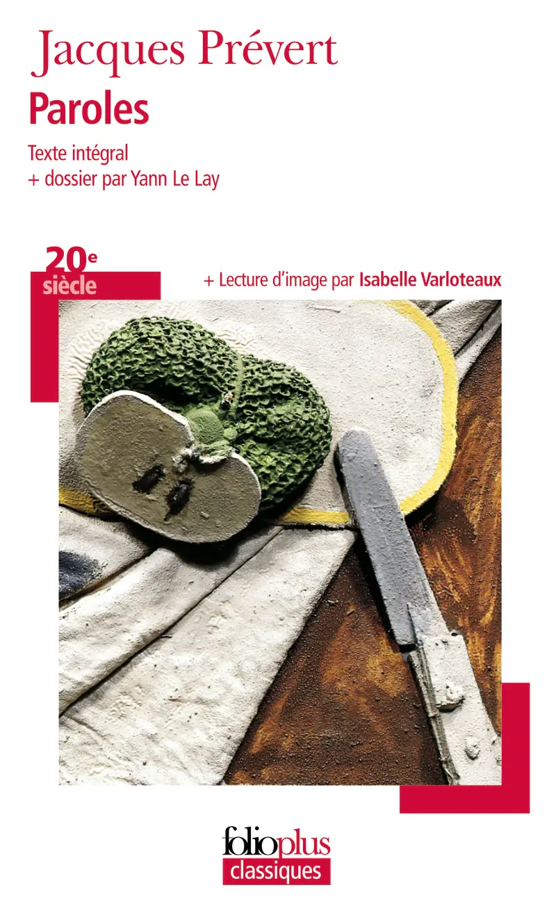 Livre Paroles | Folio Livre Paroles | Folio