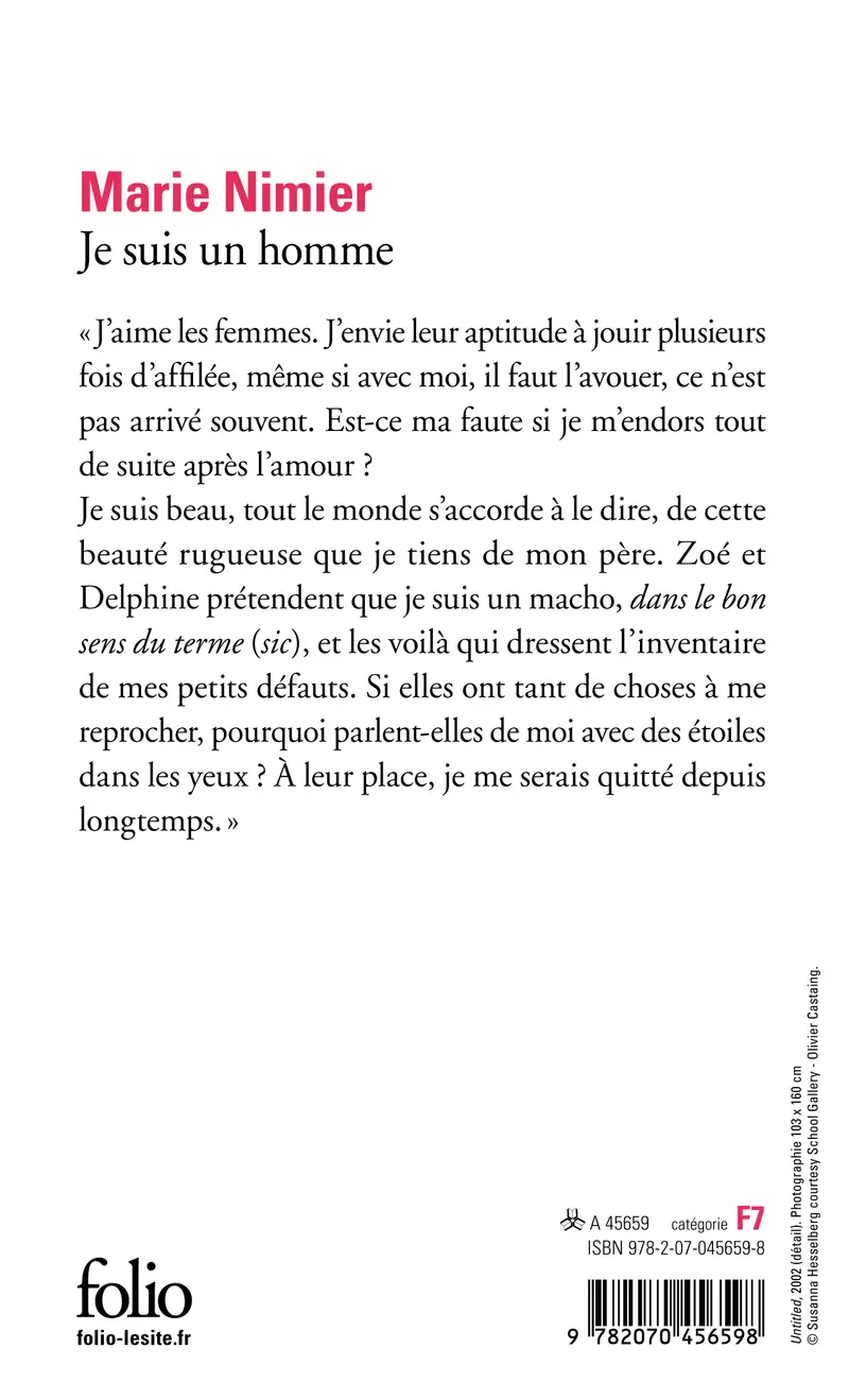Livre Je suis un homme | Folio Livre Je suis un homme | Folio